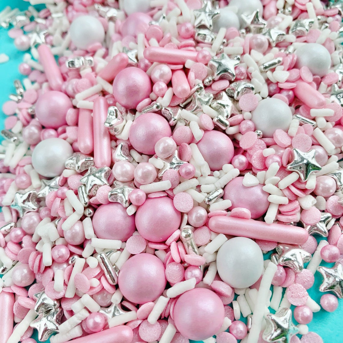 Pink Princess Sprinkle Mix Pink Princess Sprinkles Cake | Etsy