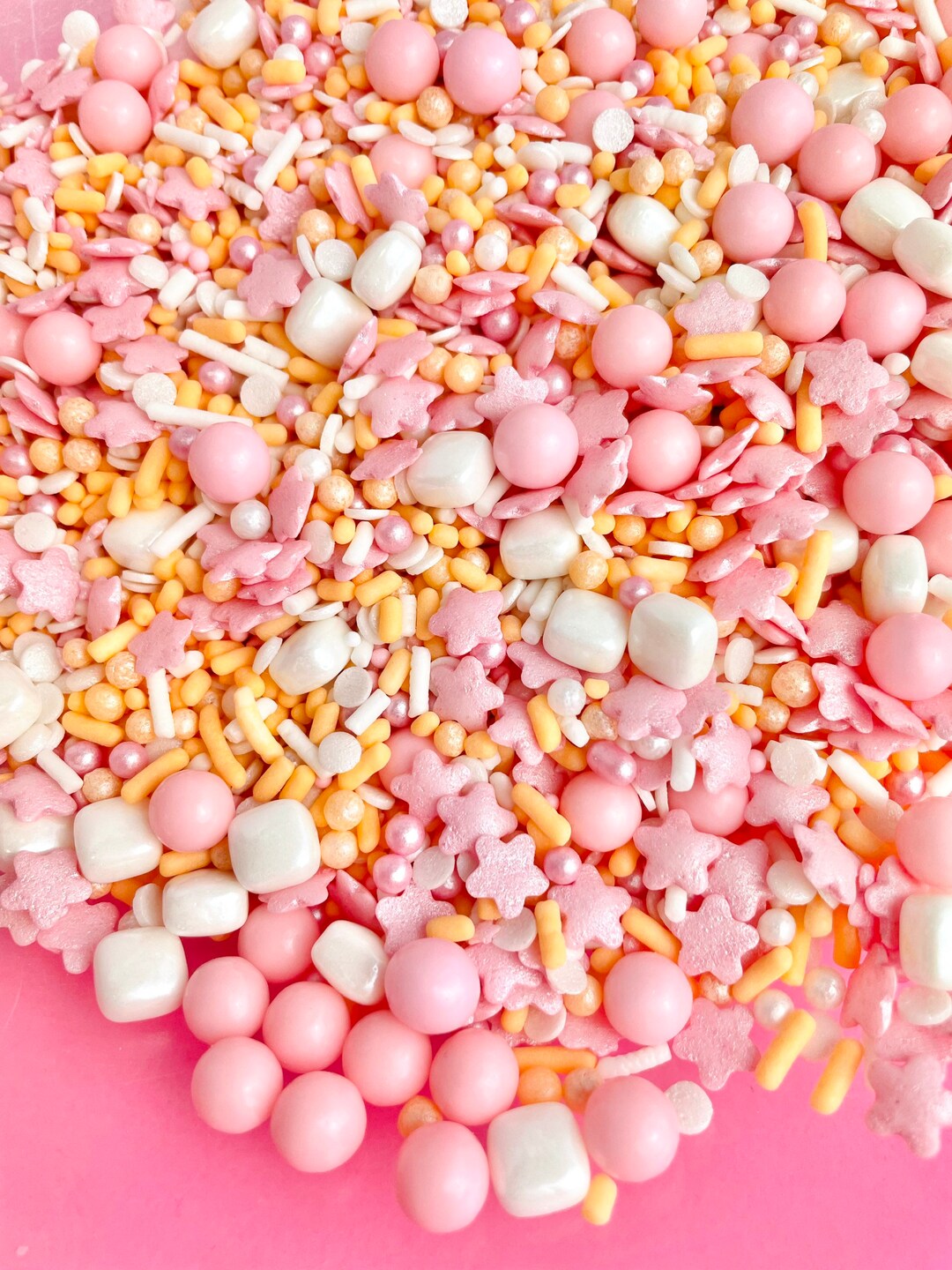 Serenade Sprinkle Mix Pink Sprinkles Cake Sprinkles Pastel Sprinkles - Etsy