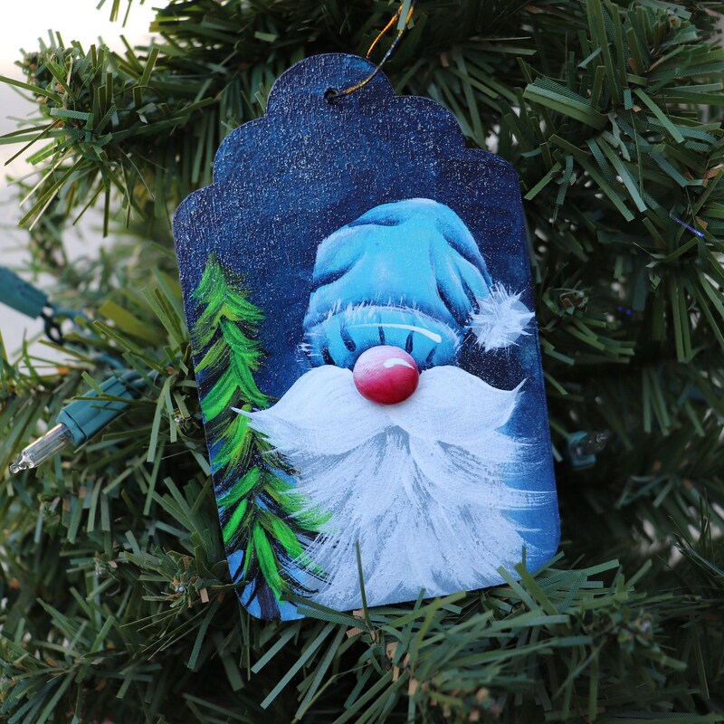 Wood Painted Gnomes - Etsy