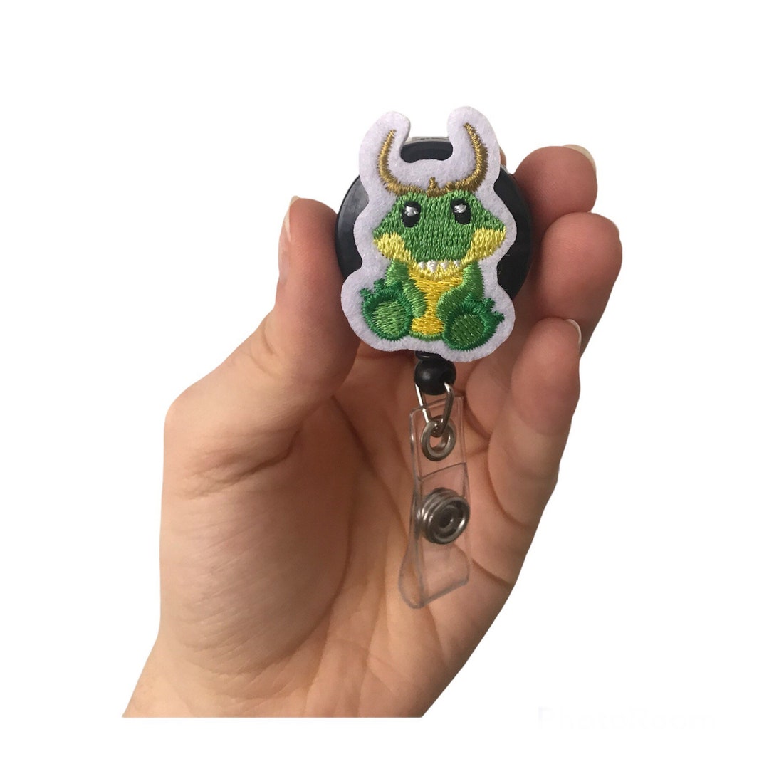 Alligator Loki Badge Reel / Croki Loki Nurse Badge Reel / Loki Badge ...