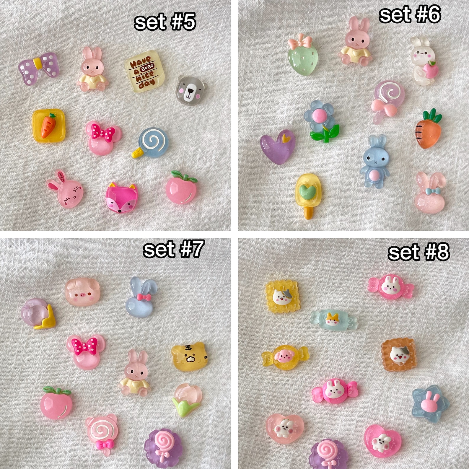 Cute and Colorful Character Shoe Charms - Etsy