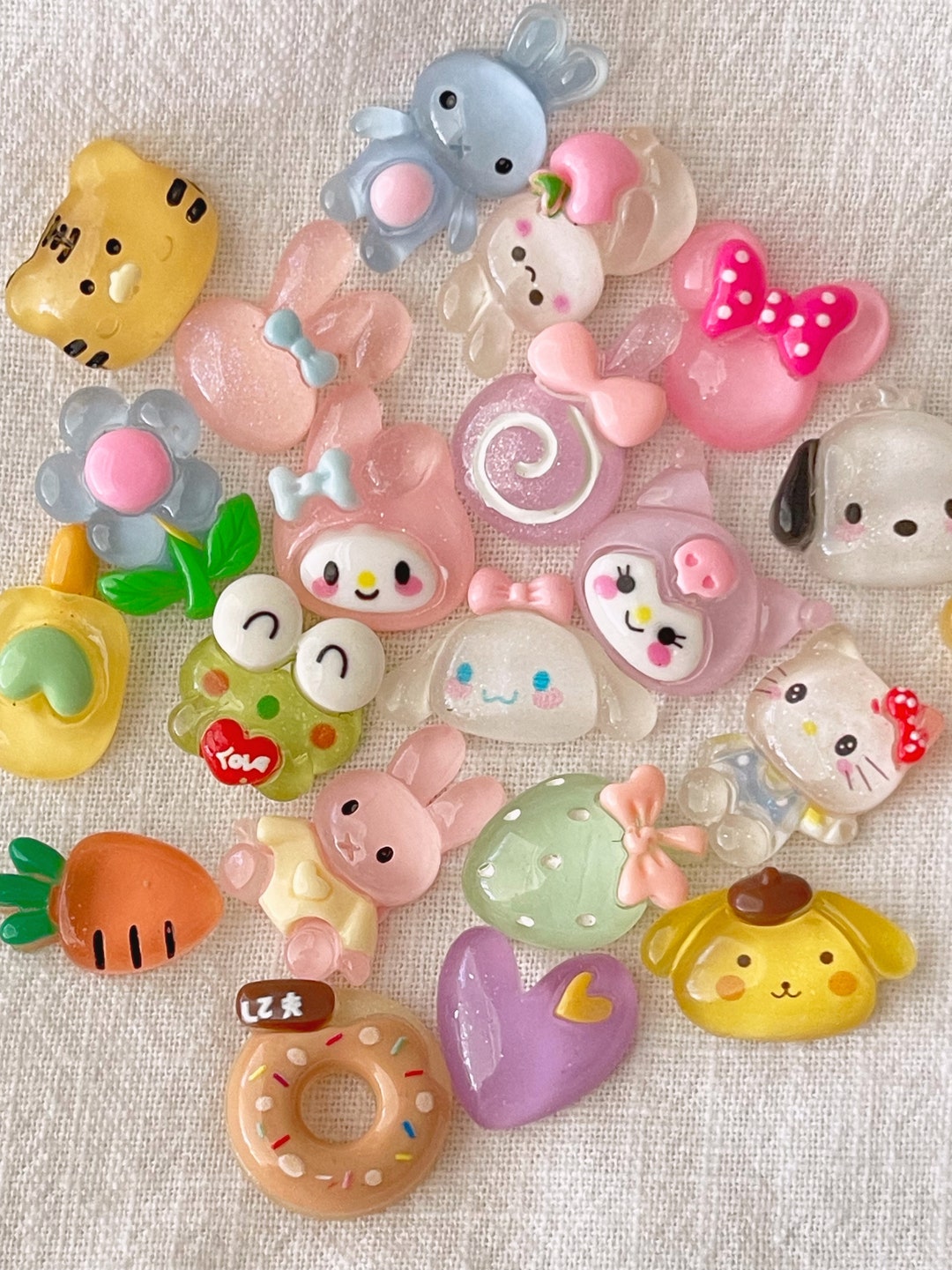 Cute and Colorful Character Shoe Charms - Etsy