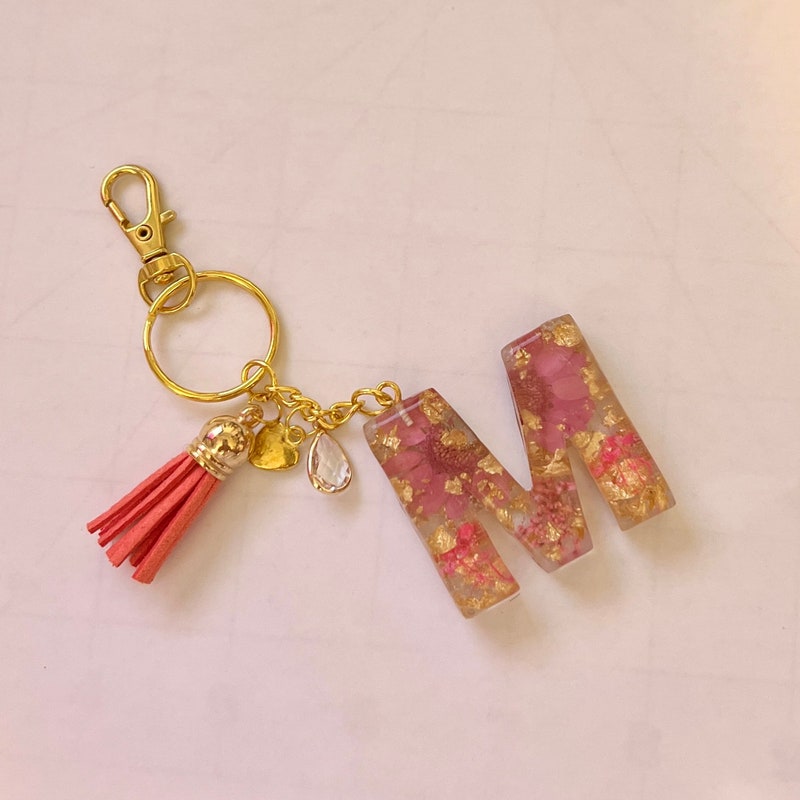 Alphabet Keychain - Etsy