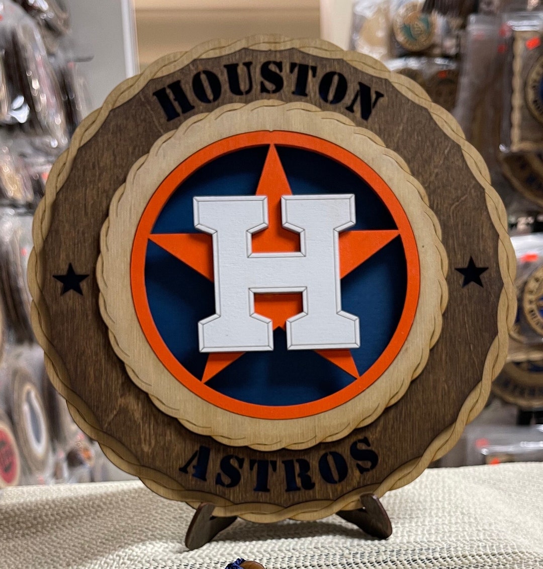 Houston Astros Large Plaque - Etsy