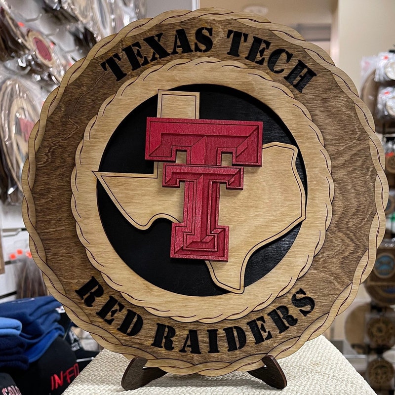 Texas Tech Logo Svg - Etsy