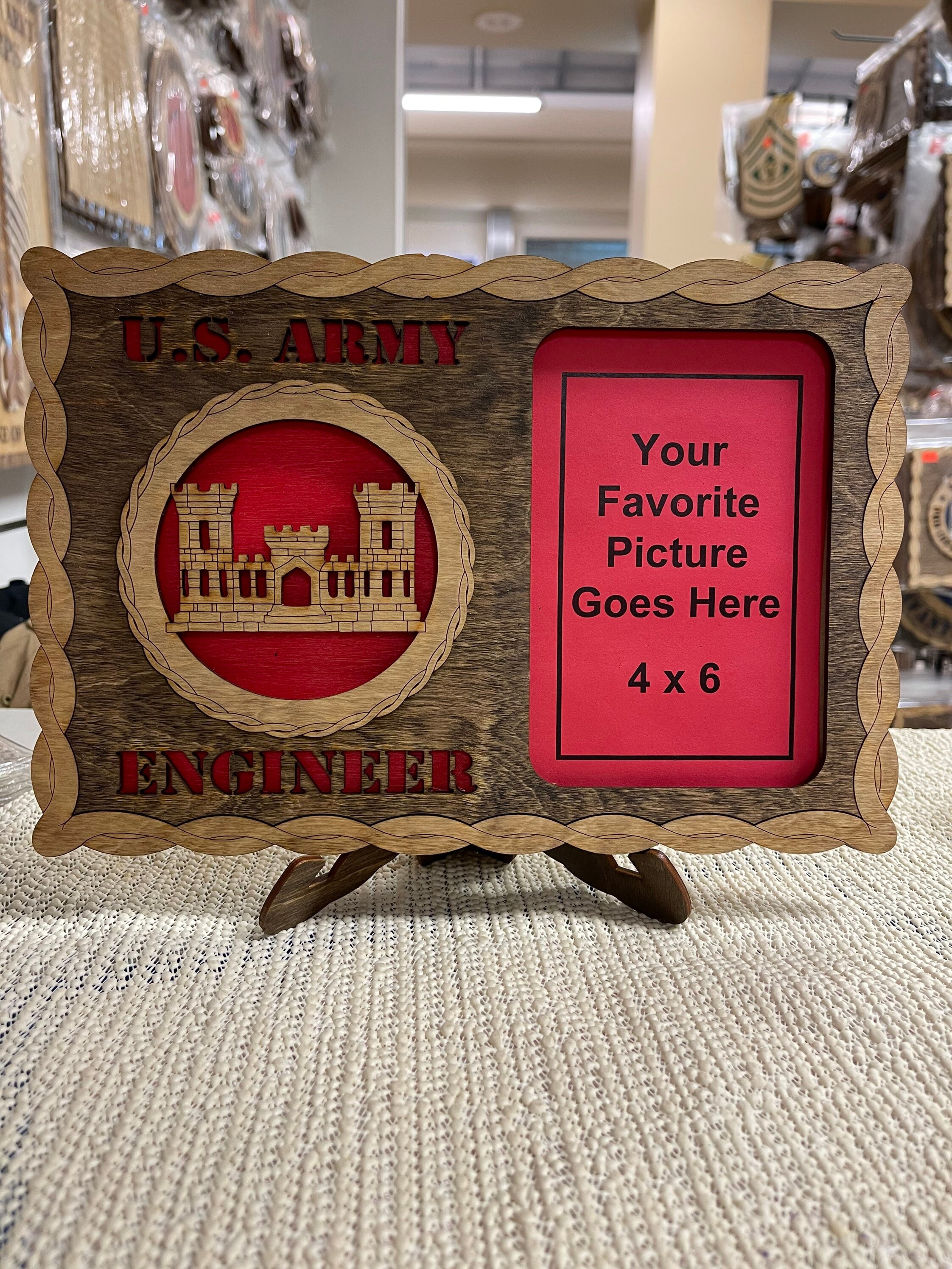 United States Army Engineer Picture Frame Plaque - Etsy