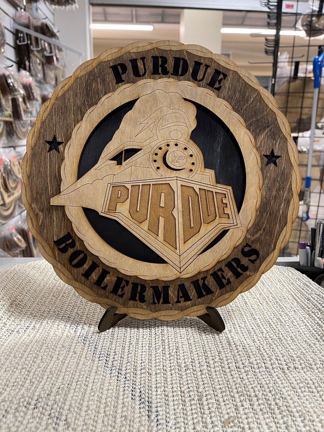 Purdue Large Plaque - Etsy