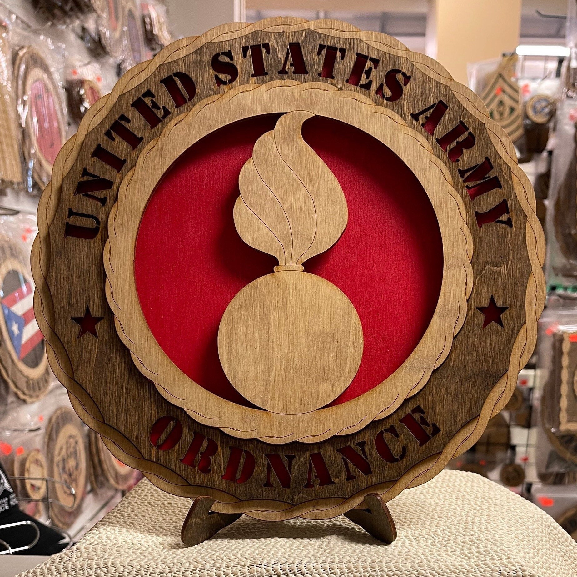 United States Army Ordnance Large Plaque - Etsy