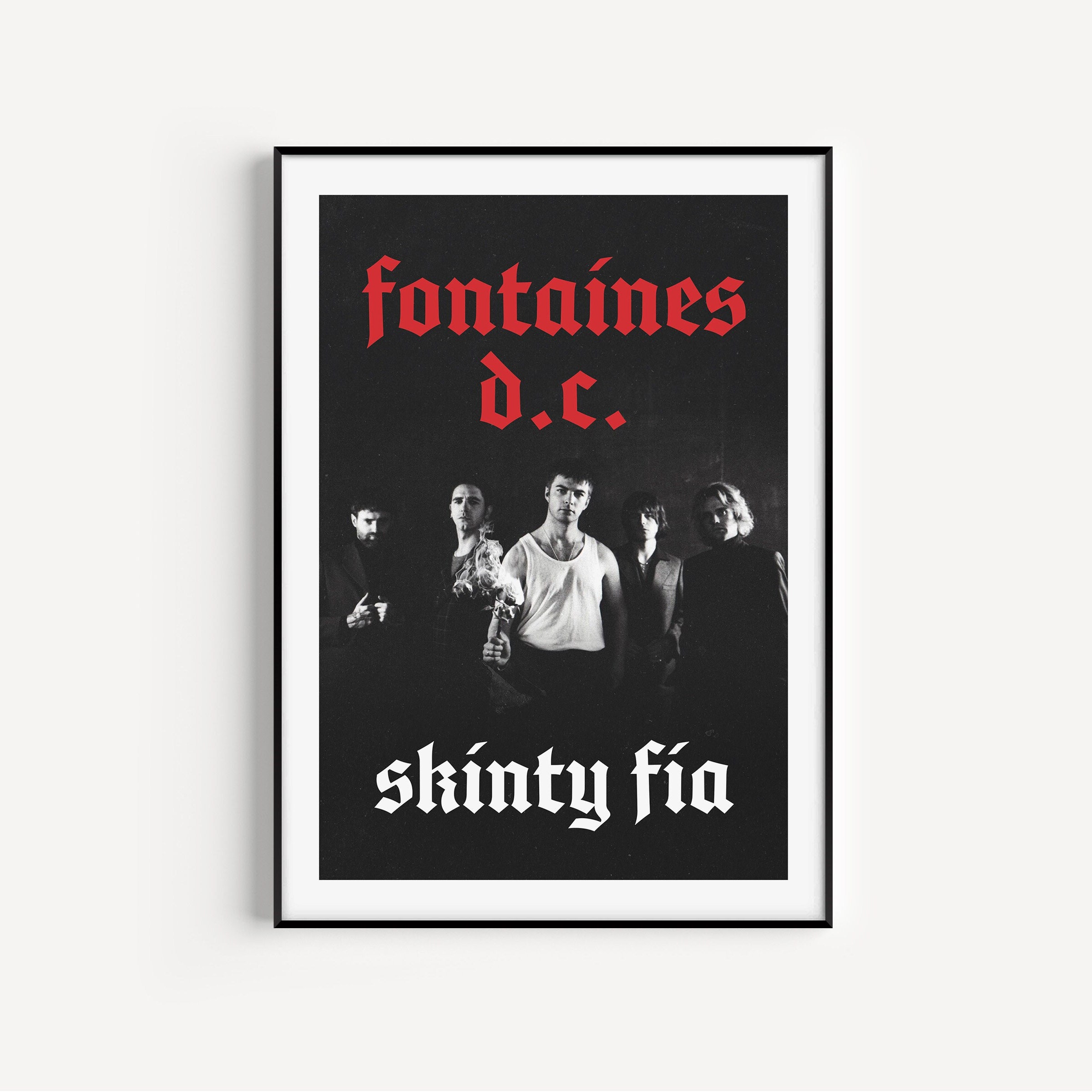 Fontaines D.C. Skinty Fia Poster Print Music Art Print Album Art Poster ...