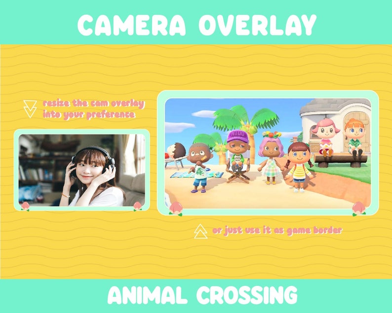 Animal Crossing Stream Screens for Twitch or Facebook - Etsy