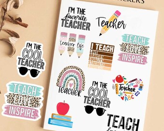 Digital Teacher Sticker Pack - Etsy