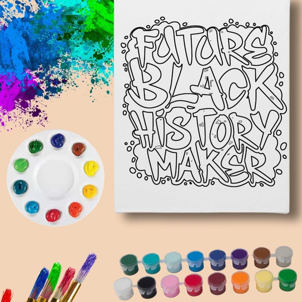 Black History Paint Kits - Etsy