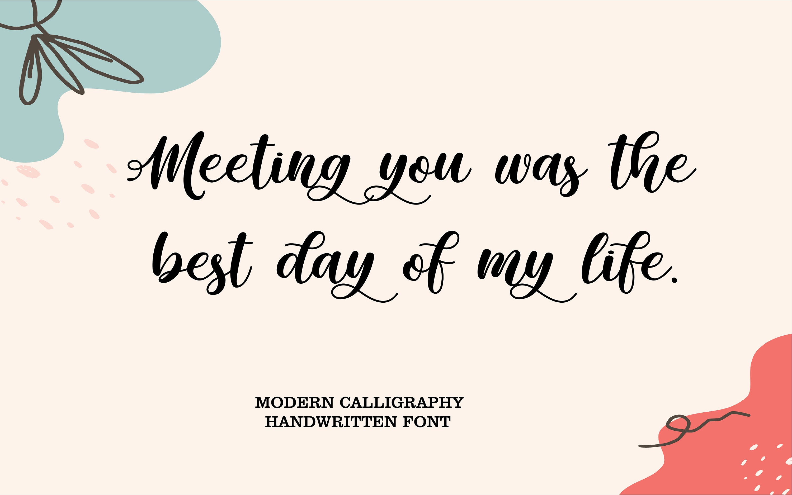 Caligraphy Font Svg. Digital Font. Modern Font. Handwritten Font Svg ...