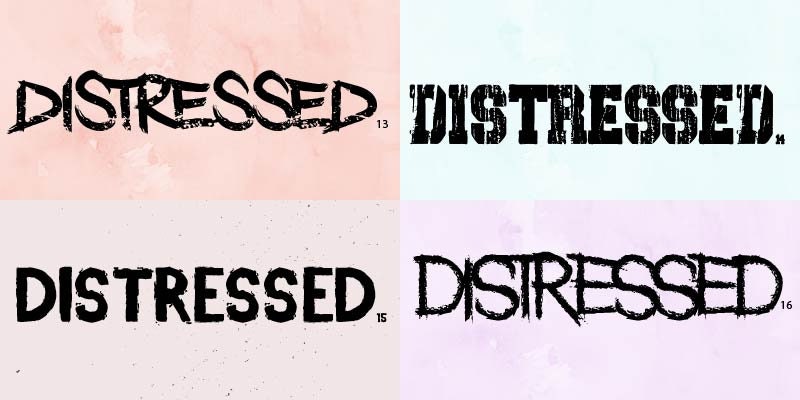 Distressed Font. Distressed Font Bundle 36 Fonts. Font for Cricut ...