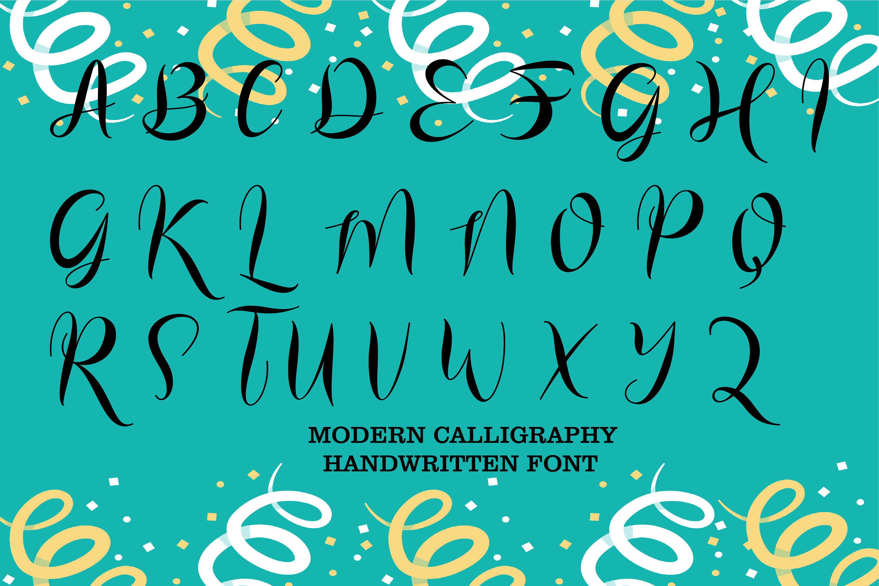 Caligraphy Font Svg. Digital Font. Modern Font. Handwritten - Etsy