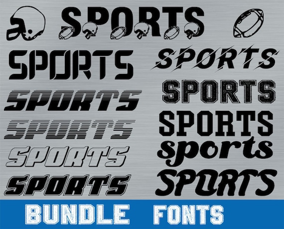 Varsity Font. Sport Font. College Font. Font for Cricut. - Etsy