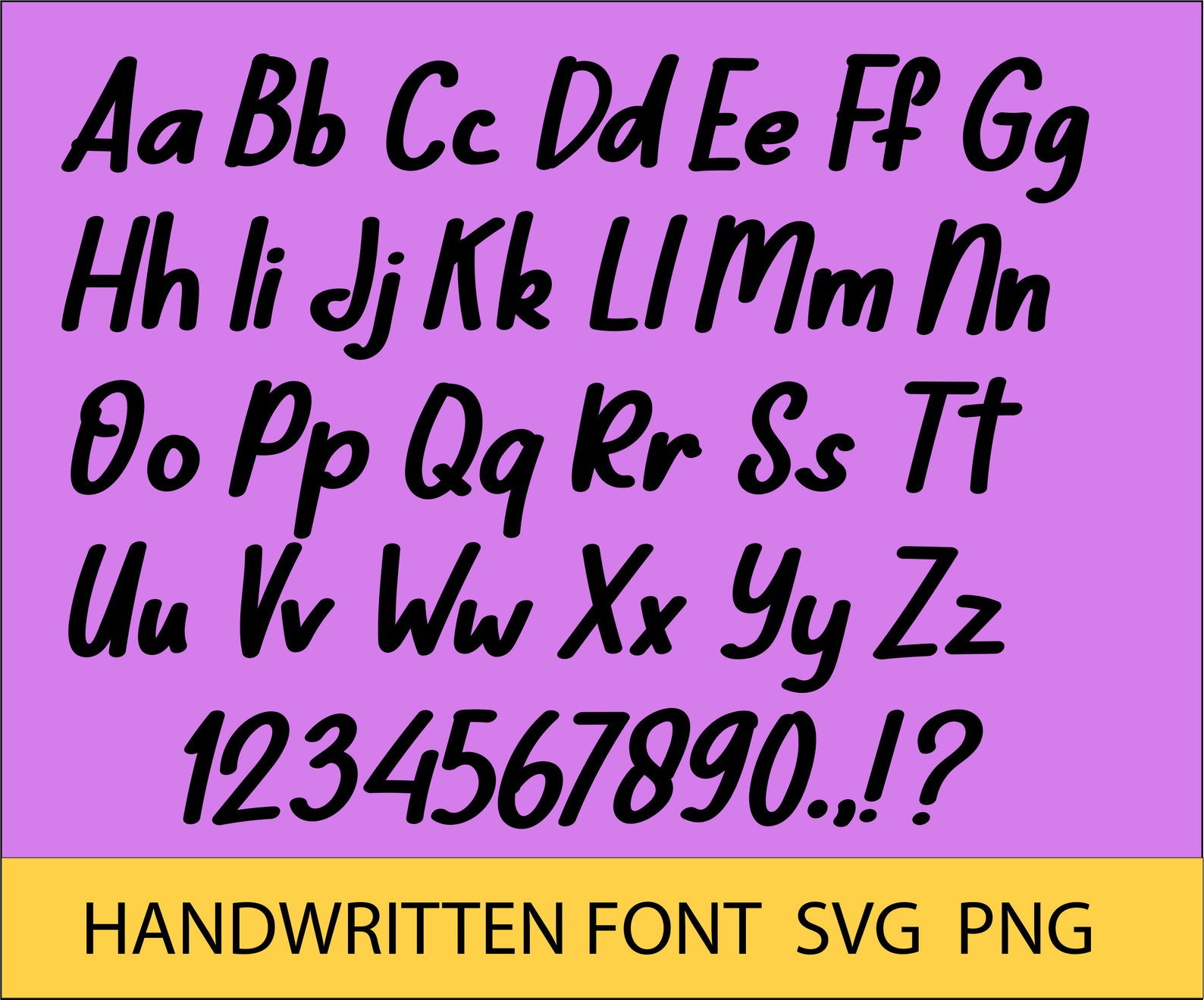 Isabel Font. Handwritten Font Svg. Font for Cricut. - Etsy