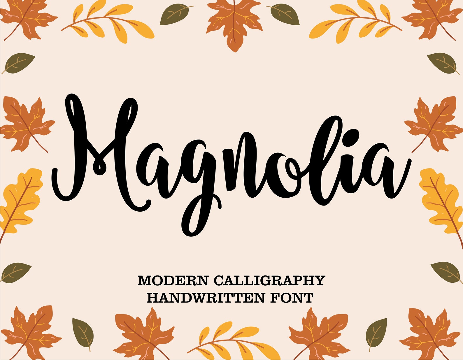 Caligraphy Font Svg. Digital Font. Modern Font. Handwritten - Etsy