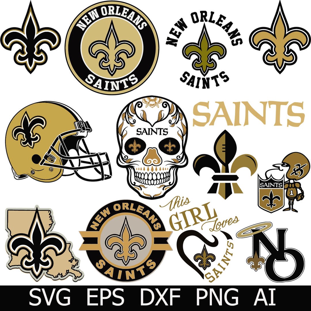Saints SVG, Saints Football SVG, Saints Football PNG, Saints Logo ...
