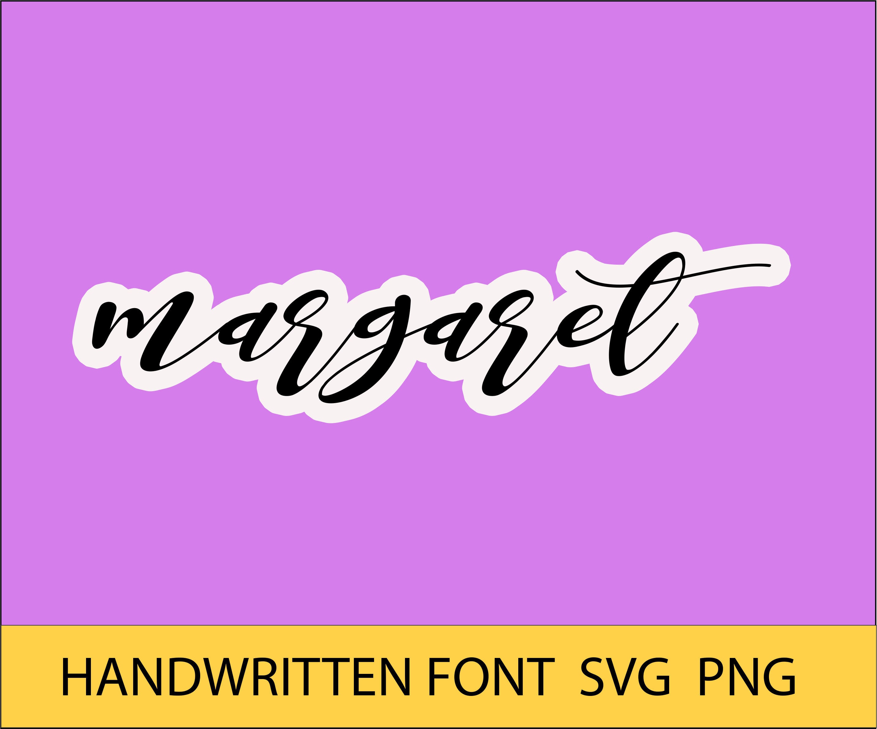Margaret Font. Handwritten Font Svg. Font for Cricut. - Etsy Australia