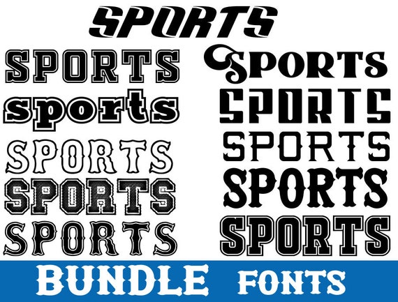 Varsity Font. Sport Font. College Font. Baseball Font. Font - Etsy