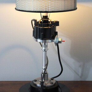 Muscle Car Lamp With Real Parts | Automotive Lamp for Garage or Desk ...