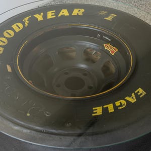 NASCAR Tire Table / Automotive Furniture / Racing Home Decor - Etsy
