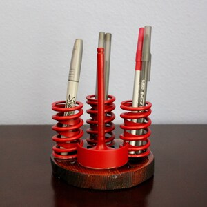 Car Pen Holder / Car Office Decor / Car Parts Decor - Etsy