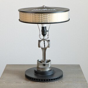 Chevy V8 Piston Lamp: Automotive Home & Office Decor - Etsy