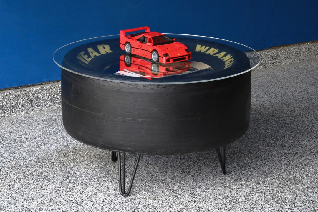 NASCAR Tire Table – Automotive Coffee Table & Racing-inspired Furniture ...