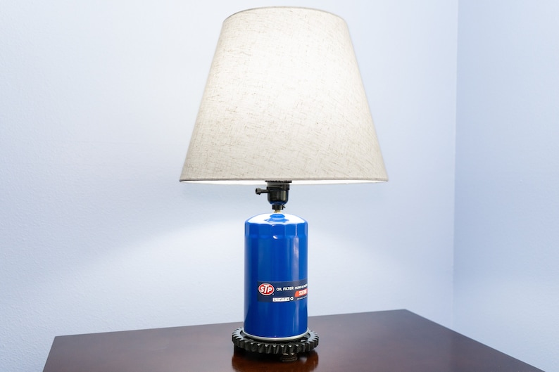 STP Oil Filter Lamp: Automotive Gift & Car Guy Decor - Etsy