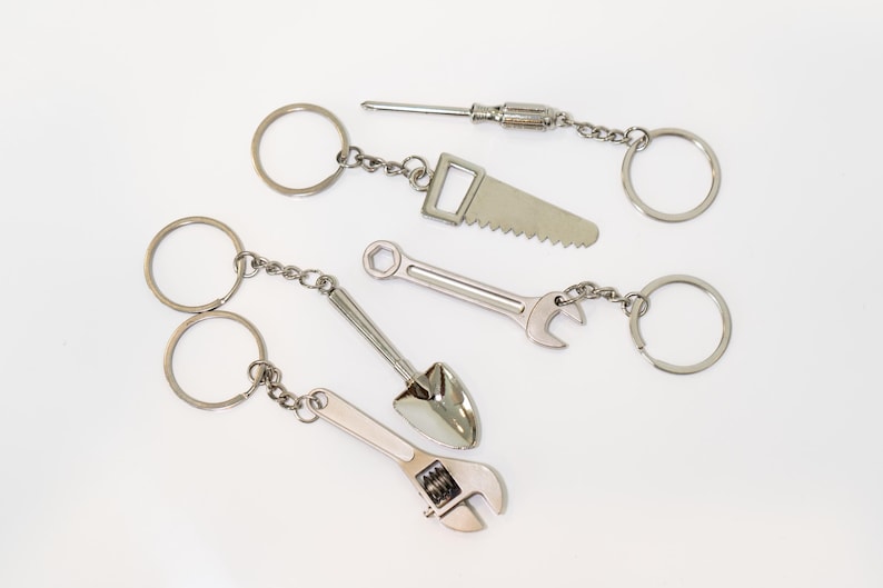 Pocket-sized Tools: Mini Tool Keychains & Handy Gift Set (5) - Etsy