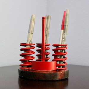 Car Pen Holder / Car Office Decor / Car Parts Decor - Etsy