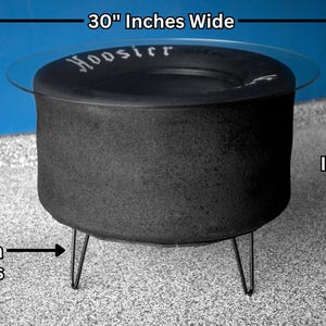 Hoosier Tire Coffee Table: Automotive Furniture & Racing Home Decor - Etsy