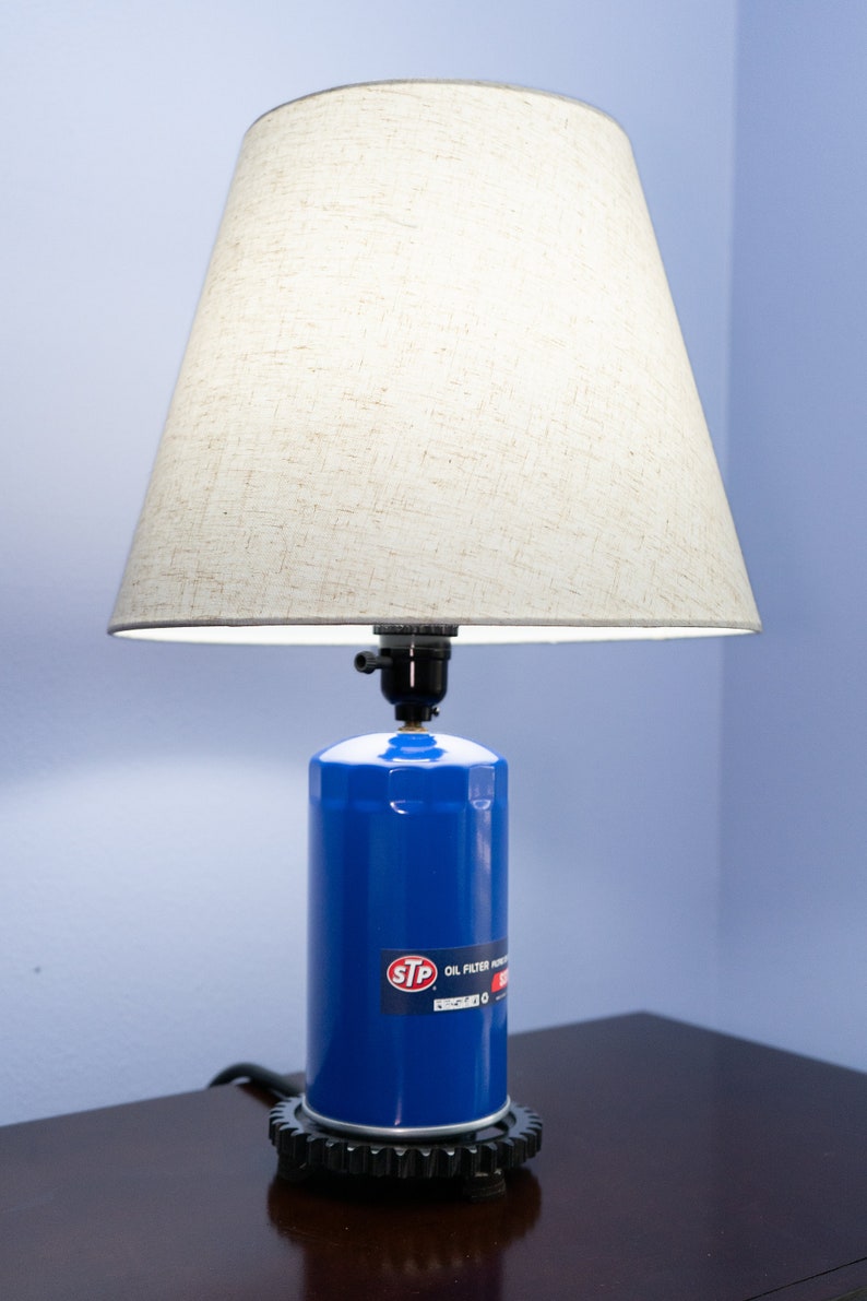 STP Oil Filter Lamp: Automotive Gift & Car Guy Decor - Etsy