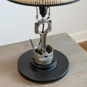 Chevy Piston Lamp / Car Parts Decor / Car Home / Piston Lamp / Chevy ...