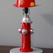 Firefighter Lamp / Firefighter Decor / Fire Decor - Etsy