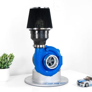 Turbo Lamp: Car Part Decor & JDM Turbocharger Art - Etsy