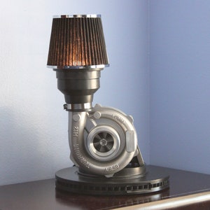 Turbo Lamp: Car Part Light & JDM Turbocharger Art - Etsy