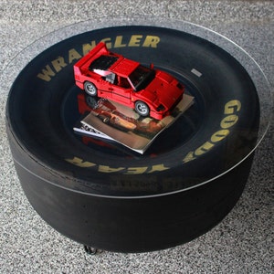 NASCAR Tire Coffee Table: Automotive & Racing Inspired Furniture - Etsy