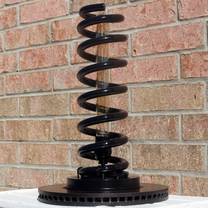 SPRING LAMP / Car Parts Decor / Car Home Decor - Etsy