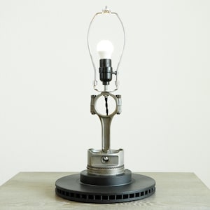 Chevy Piston Lamp / Car Parts Decor / Car Home / Piston Lamp / Chevy ...