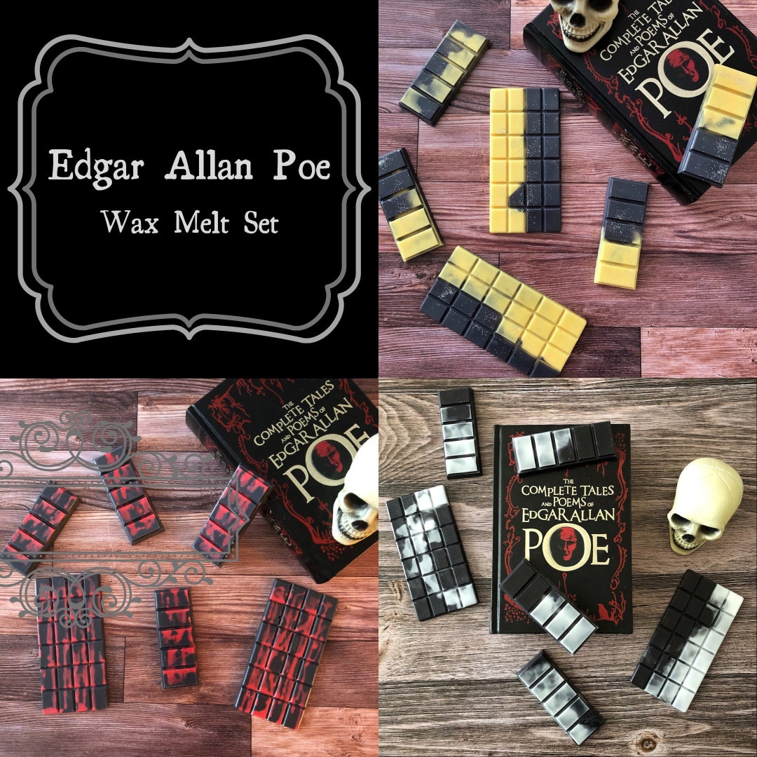 Poe Collection | Wax Melt Snap Bars | Nevermore | Telltale Heart | Cask ...