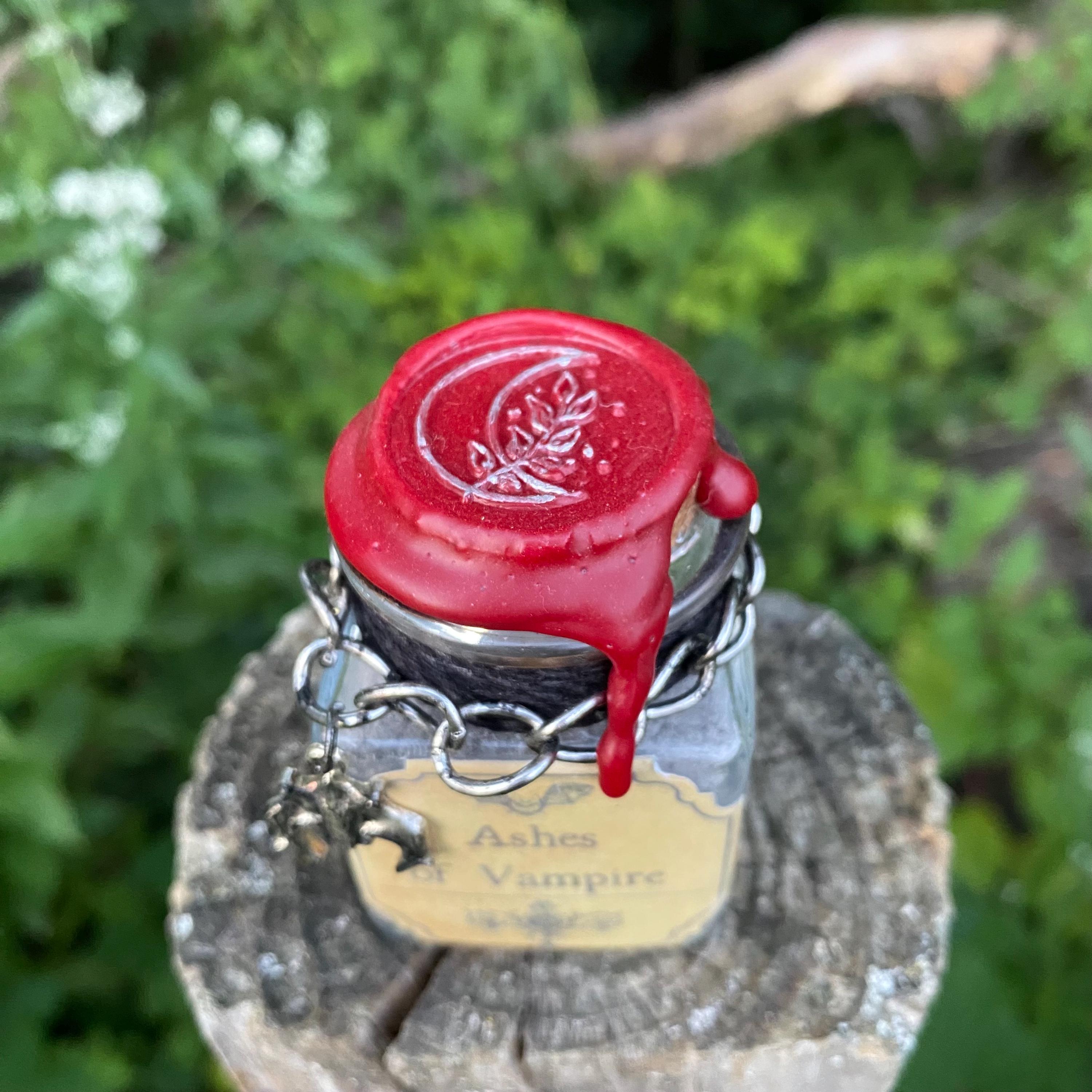 Vampire Ashes | Potion Ingredients | Apothecary Decor | Halloween ...