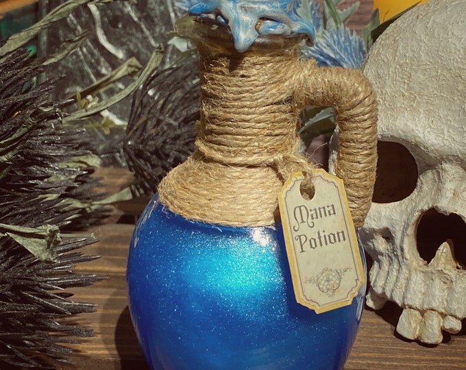Mana Potion Potion Apothecary Decor Halloween Decorations Witchy Fake ...