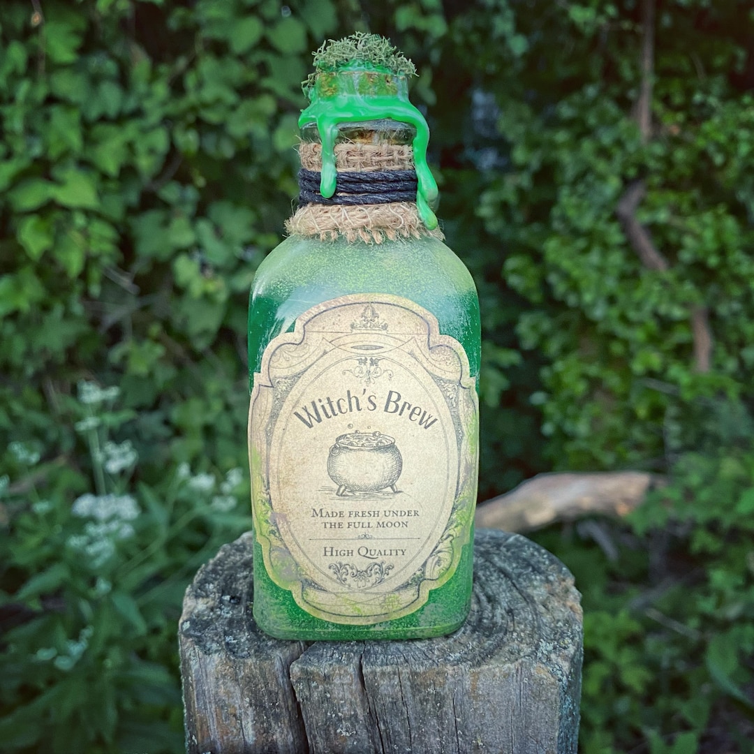 Witch’s Brew | Potion | Apothecary Decor | Halloween Decorations ...