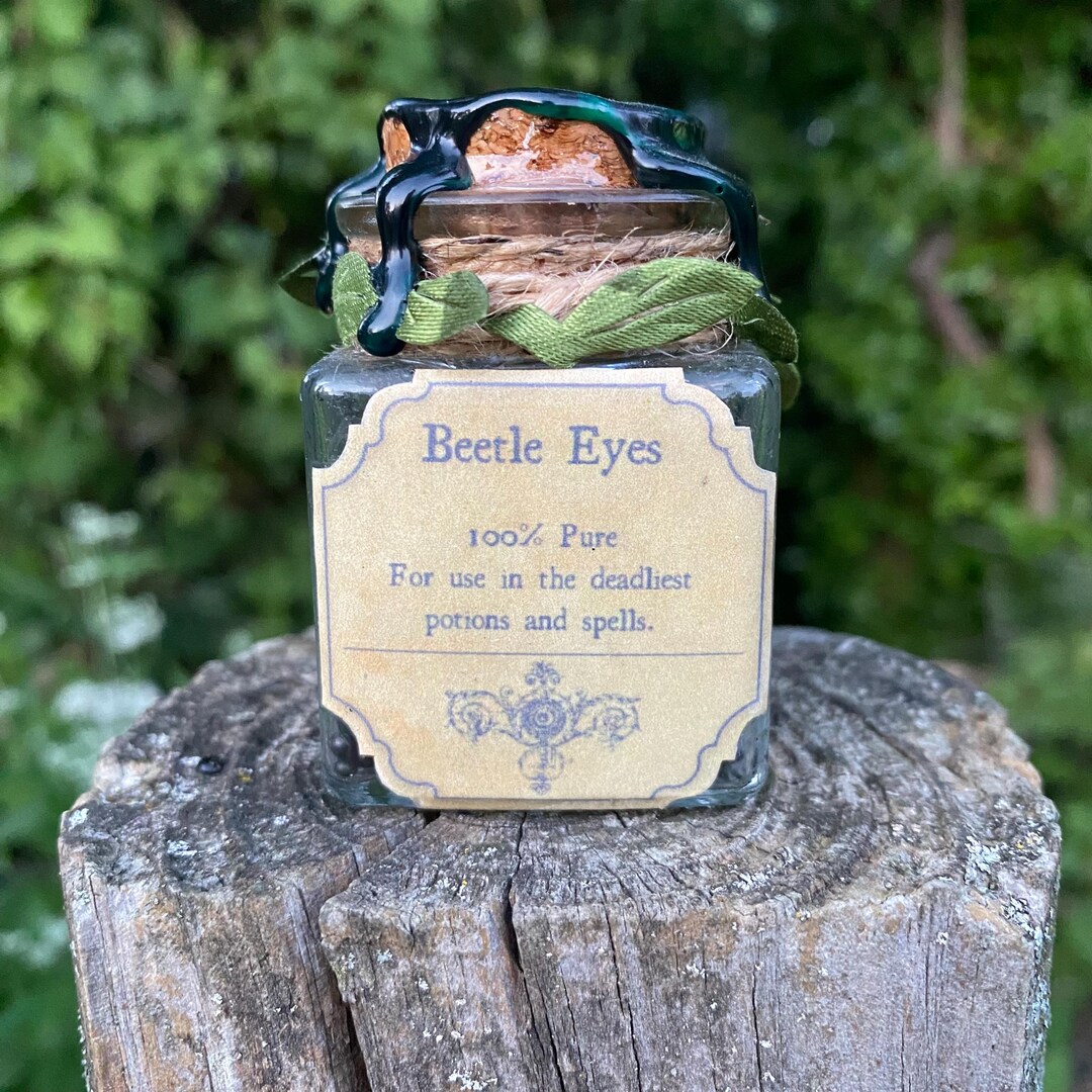 Beetle Eyes | Potion Ingredients | Apothecary Decor | Halloween ...