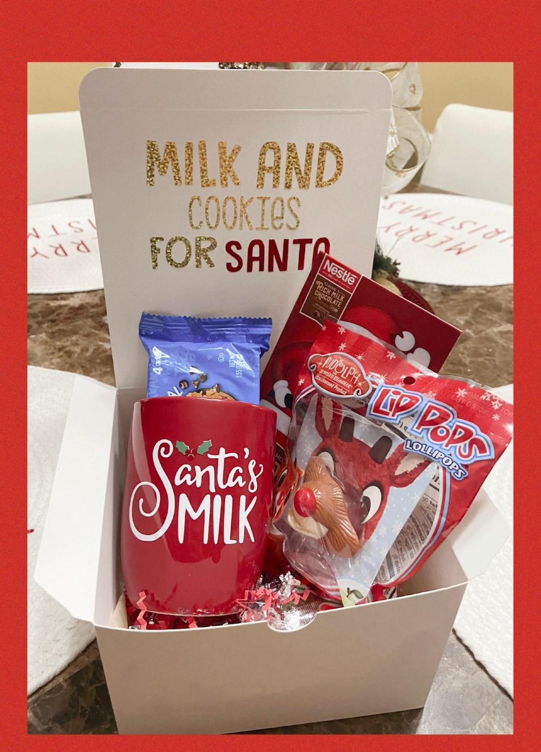 Santa's Gift Box - Etsy