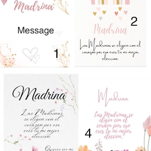 Madrina Proposal Gift Box - Etsy