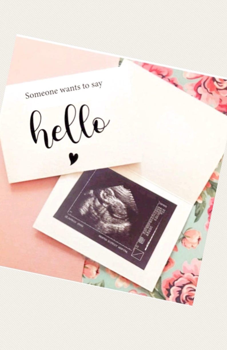 Pregnancy Announcement Gift Box - Etsy